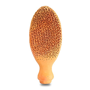 ZAWA CARE - Pumice Stone for Feet -2 in 1 Best Hand Made Foot File - Callus Remover for Feet - Callus Scrubber for Cracked Feet Treatment - Foot Massage - Square Shape (Curve)