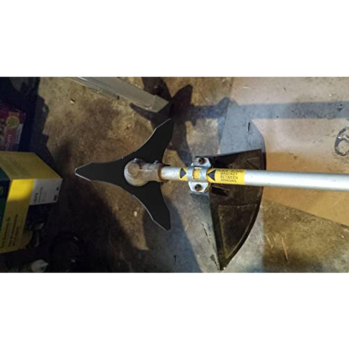 Eapele Brush Cutter Blade Weed Wacker Replacement Blade, Carbide Steel with Adapter Attachment, for 1" (25.4 mm or 20 mm Arbor), Compatible with Husqvarna, Stihl, Oregon, and Hitachi