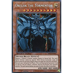 Obelisk the Tormentor - SBCB-EN202 - Secret Rare - 1st Edition