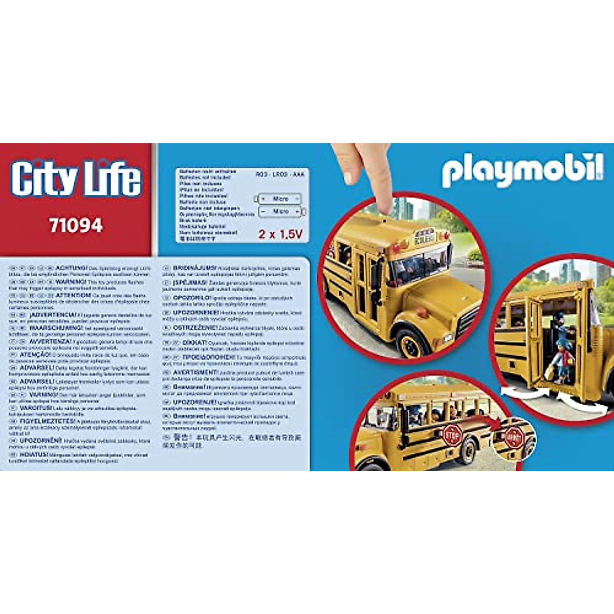 Playmobil School Bus 2022 Version