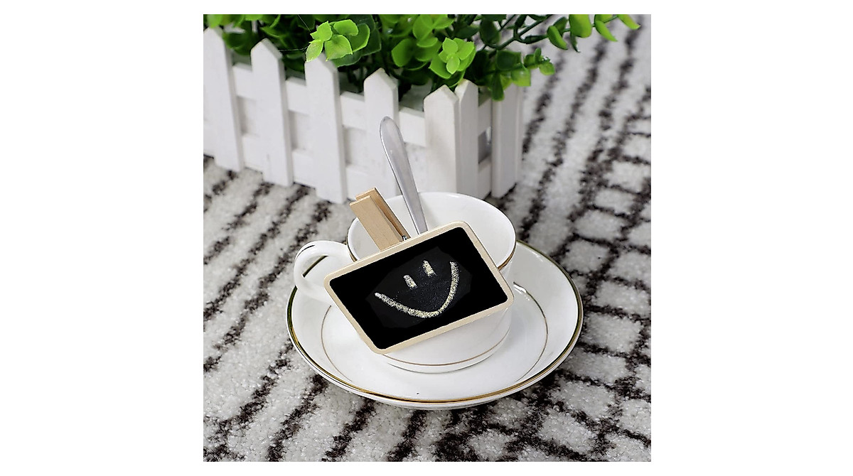 48 PCS Mini Chalkboard Signs - Perfect for Events