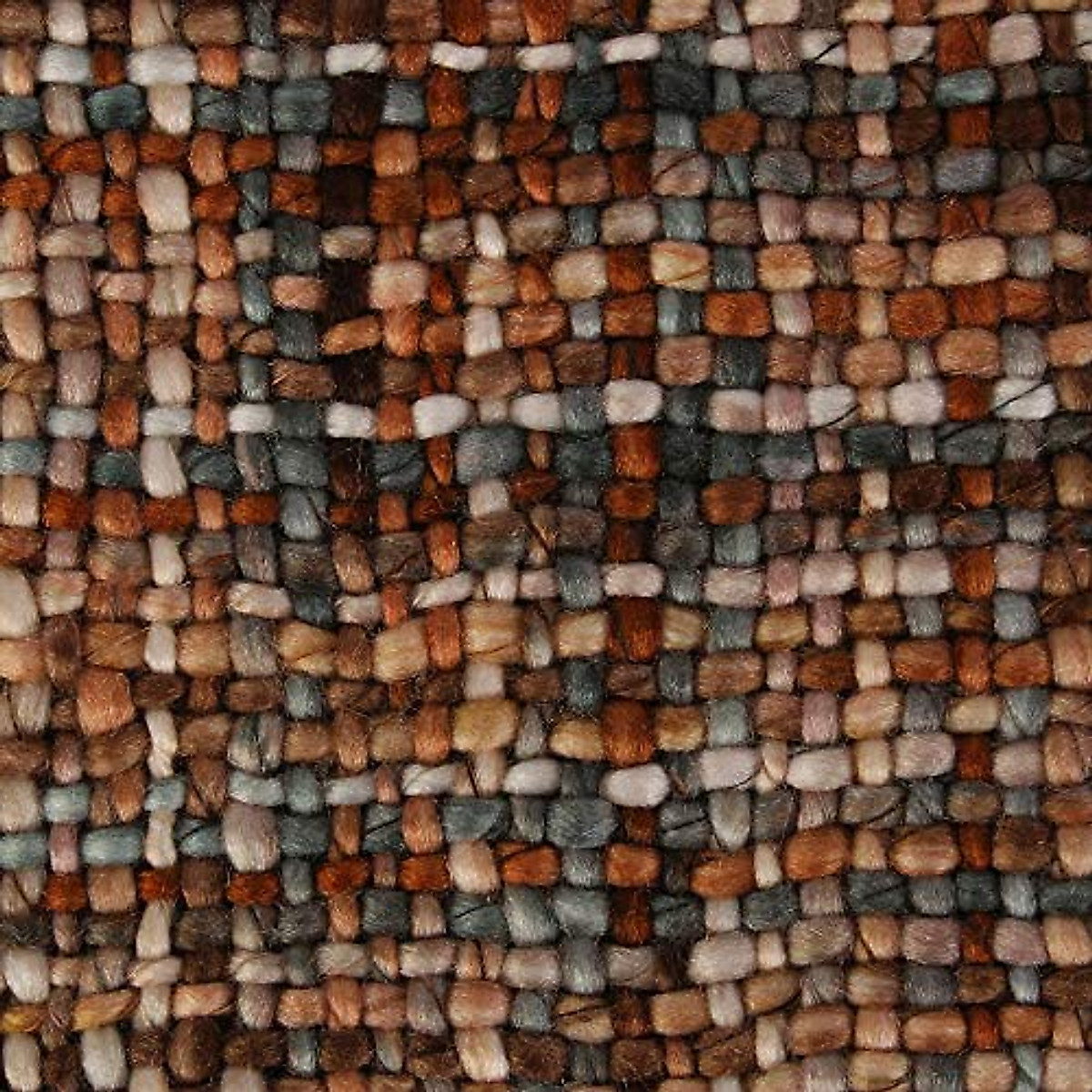 DII Textured Modern, Varigated Acrylic Woven Throw, 50x60-Inch, Bronze