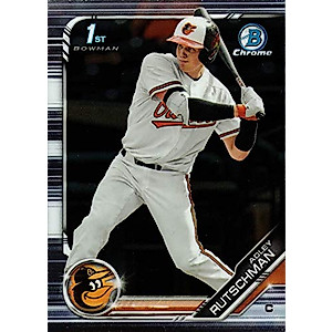 2019 Bowman Chrome Draft Picks Baseball #BDC-1 Adley Rutschman Pre-Rookie Card - 1st Bowman Chrome Card