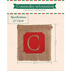 Merry Christmas Jute Burlap Banners,Christmas Decorations,Christmas Banner,Xmas Party Supplies Decorations,Photo Prop
