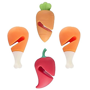 Cabilock 12 Pcs Lid Rack Lid Holder for Pots Spill Proof Lid Pot Rest Soup Pot Lid Holder Pans Lid Stand Pot Lid Stand Silicone Pot Lid Lifters Pan Lid Holder Silicone Cover Cute