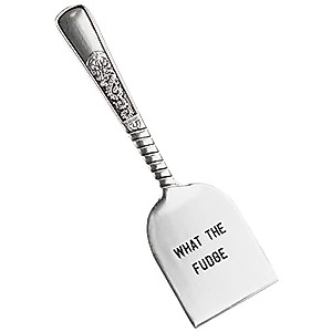 Mud Pie FUDGE SET, baker 2 1/2" x 10" x 10" | towel 26" x 16 1/2" | spatula 6"