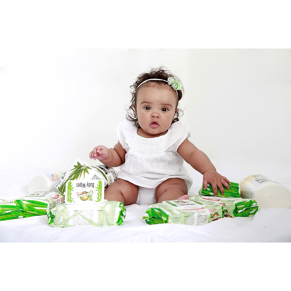 Bum Boosa Bamboo Products Baby Wipes - 12 Packs/960 Count - Thicker, Stronger, Absorbent, Easy Dispensing, Hypoallergenic, Natural Scent, Eco-Friendly