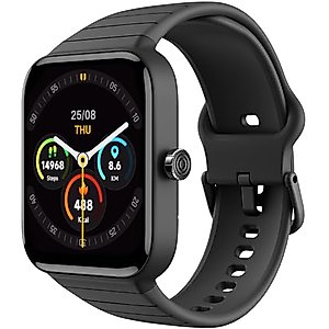 VRPEFIT Smart Watch for Men Women, Bluetooth 5.3 Calling Alexa Built in, 1.8" Activity Fitness Tracker for iPhone Android Phones, Heart Rate Blood Oxygen(SPO2) Sleep Monitor, IP68 Waterproof
