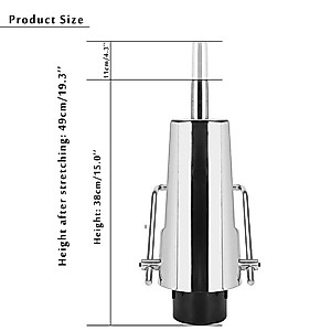 Omosiroi Barber chair replacement hydraulic pump beauty salon 440 pounds heavy chair adjustable barber salon styling chair replacement lift 4 screws chair