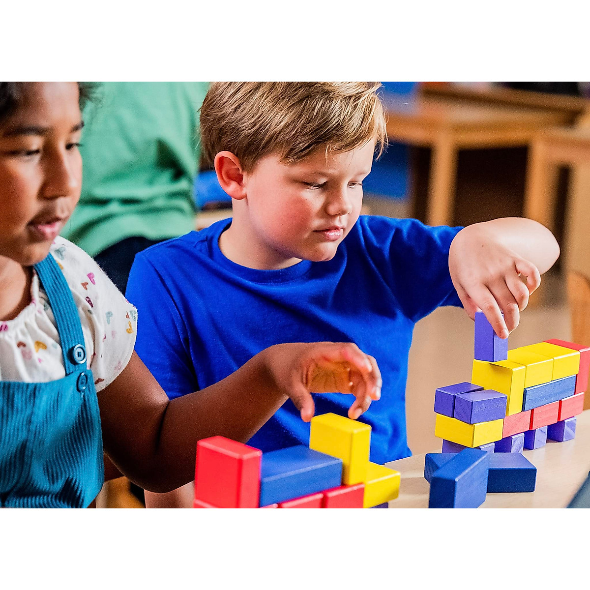 Blocks Rock! A STEM Toy and Educational Game for Competitive Structured Block Play, Ages 4+