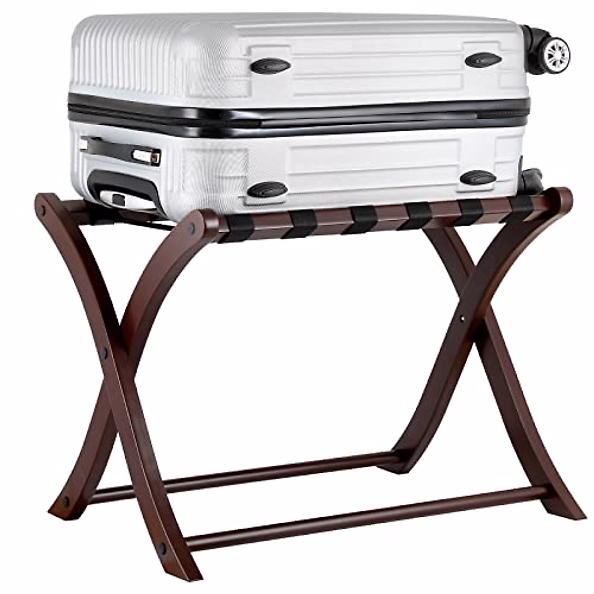 SYBELIJAH Luggage Rack, Folding Luggage Rack for Guest Room, Bedroom Hotel