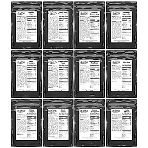 Heaven’s Harvest Emergency Food Supply (72 Entrée Servings) — 100% Real Freeze-Dried Survival Food Kit with a 25-Year Shelf Life. Non-Perishable, Freeze-Dried, MRE Meals/Non-Perishable Camping Food