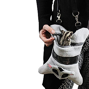 Glider Bonding Pouch - Carry Bonding Pouch for Sugar Gliders, Rats, Ferrets, Chinchillas, Squirrels, Marmosets, Hamsters, Gerbils & Small Animals