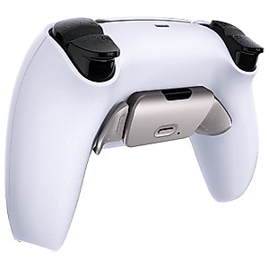 Silver Real Metal Buttons (RMB) Version K1 K2 Buttons Housing & Remap PCB Board for PS5 Controller eXtremeRate Rise Remap Kit – NOT Included The Controller & Flex Cables and Other Rise Accessories