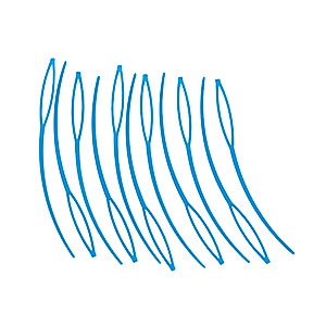 Floss Aid TDPS Bridge Aid Dental Floss Threader (Pack of 1000)