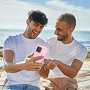 JXVM for Moto G-Power/G-5G 2023 Case: Dual Layer Heavy Duty Tough Rugged Lightweight Slim Shockproof Protective Phone Case | Durable Phone Cover for Motorola G Power & G 5G 6.5inch 2023 (Girly Pink)