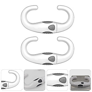 Toyvian Protective Baby c Shaped Cabinet Locks Multi-use Round Handle Fit Abs Material