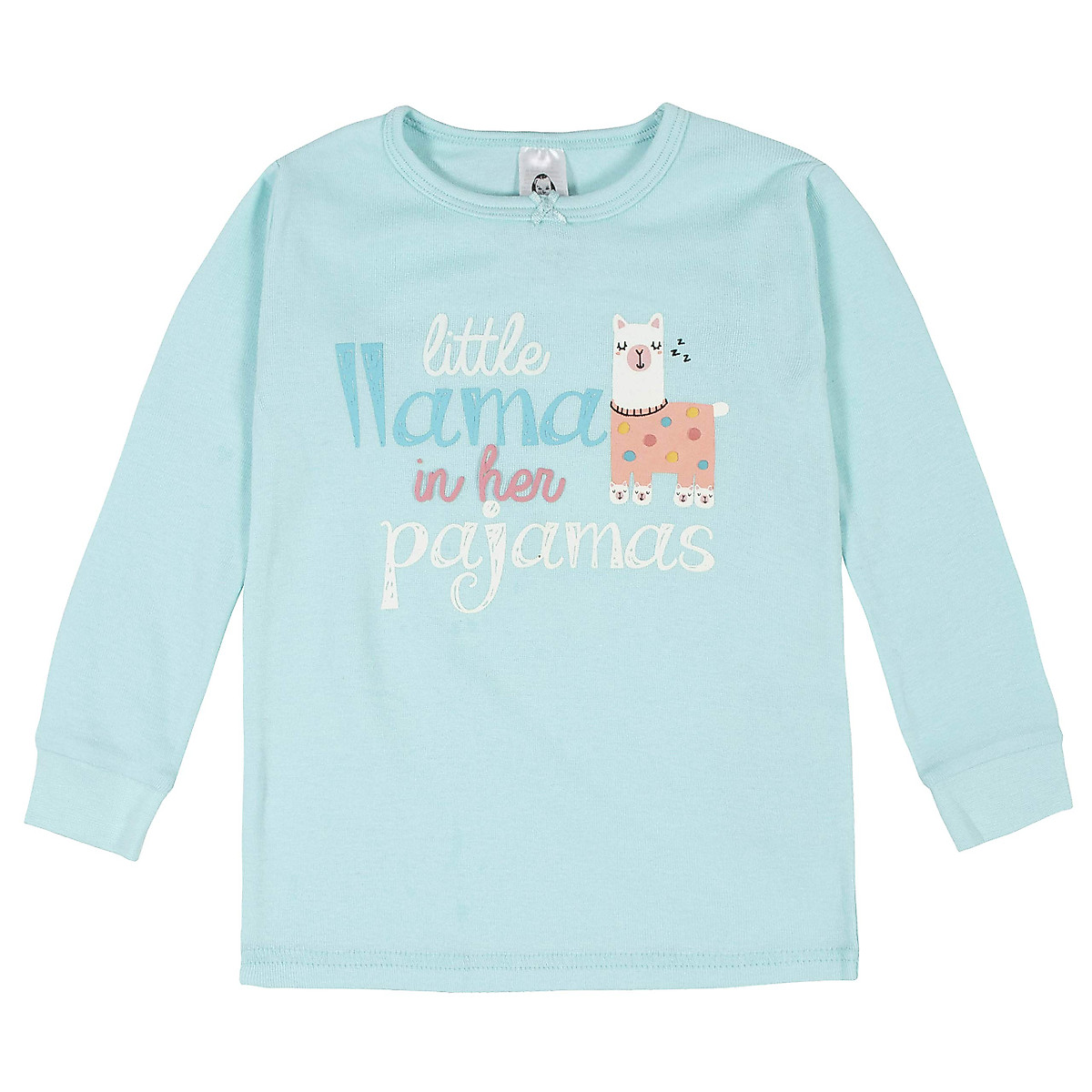 GerberBaby GirlsToddler Snug Fit 4-Piece Pajama SetLittle Llama Pink18 Months