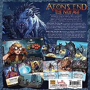 Aeon's End: The New Age - Cooperative Sci-Fi Fantasy Strategy Deck-Building Board Game for 1 to 4 Players, Ages 14+, 60 Minute Playtime by Indie Boards and Cards