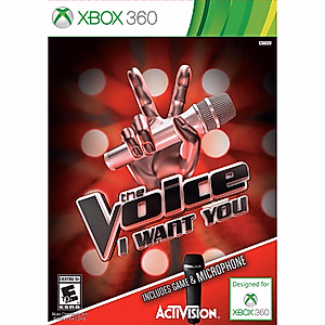 The Voice Bundle with Microphone - Xbox 360