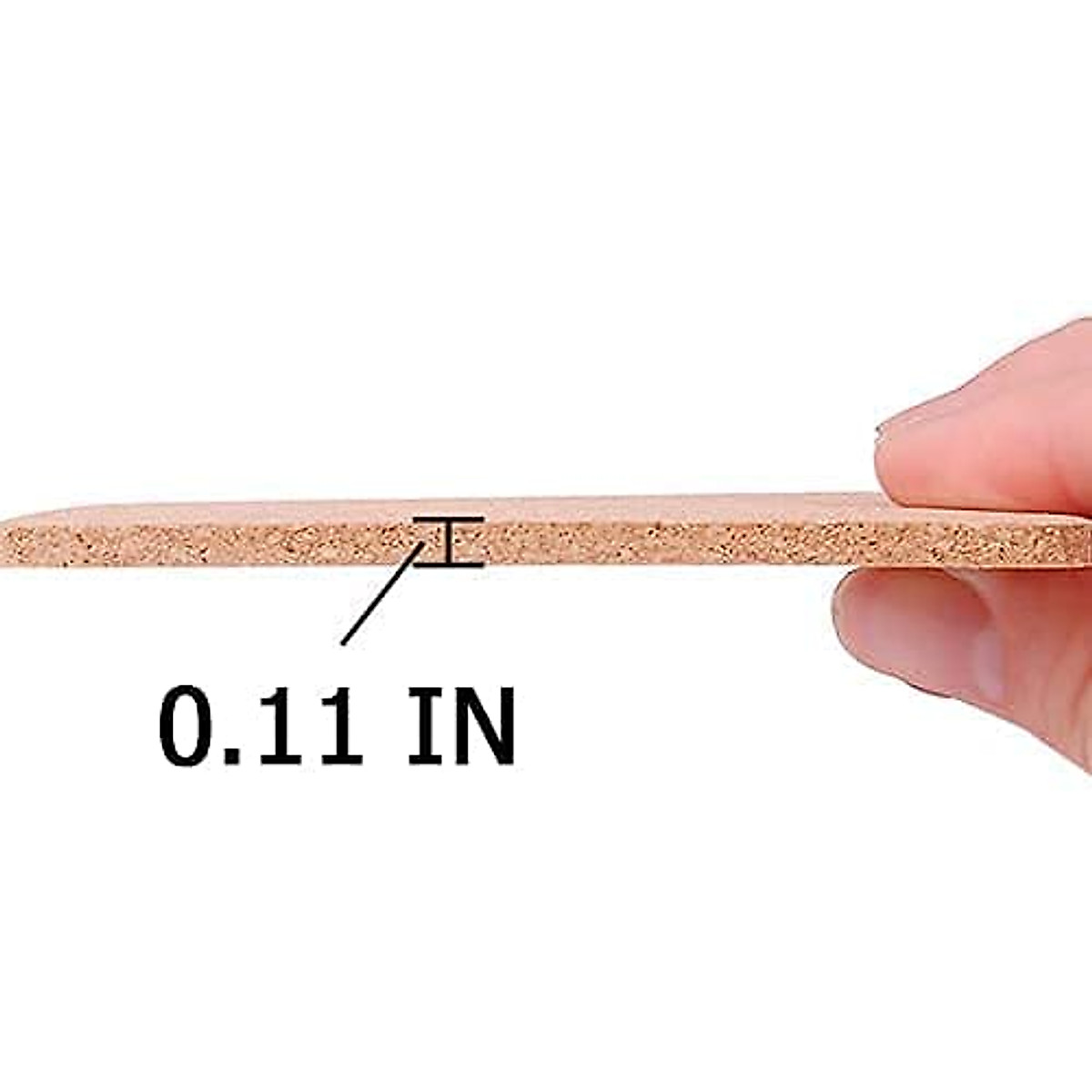 30 Pack Cork Drink Coasters Blank Reusable Absorbent Eco-Friendly DIY Project Tile Craft Board Restaurant Cafe Wedding Supplies and Accessories Home Bar Kitchen Essential (Square)