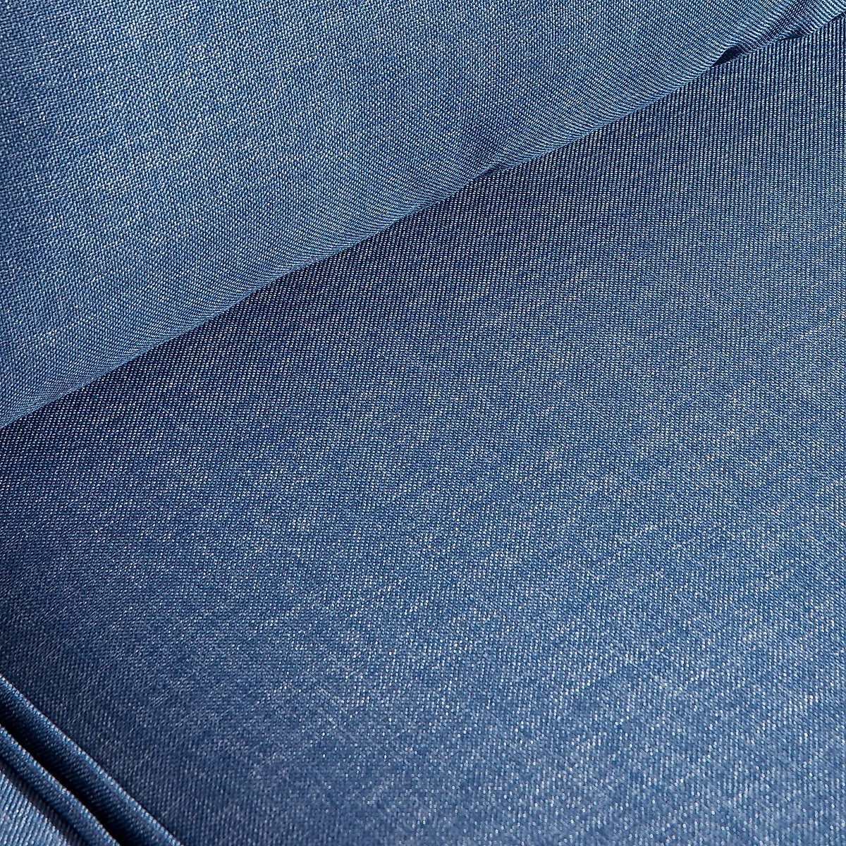 HOOOWOOO Outdoor Patio Seat Back Chair Cushions Set,25x25x5 Thick Outdoor Chair Seat Cushions Sofa Seat Cushions for Patio Outdoor Chair Loveseat with Weather Resistant Olefin and Zipper,Denim Blue