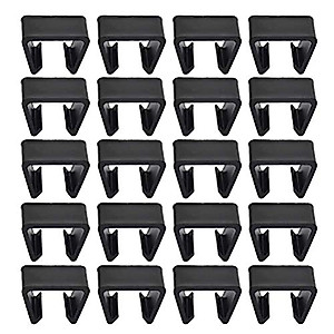 FOCCTS 20 Pcs Outdoor Furniture Clips, Patio Sofa Clips, Rattan Furniture Clamps, Outdoor Sectional Fastener, Connect The Sectional or Module Outdoor Couch Patio Furniture