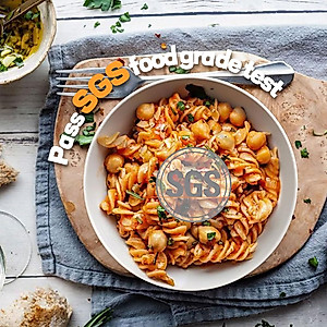 Artena Ceramic Cereal Bowls 22 oz, Embossment Soup Bowls Set of 6 & 10 Ounce Pasta Bowls Set of 4, Elegant White Soup Bowls, Wide Rim Salad Bowl, Premium Porcelain Pasta Plate Bowl, Shallow Soup Plate