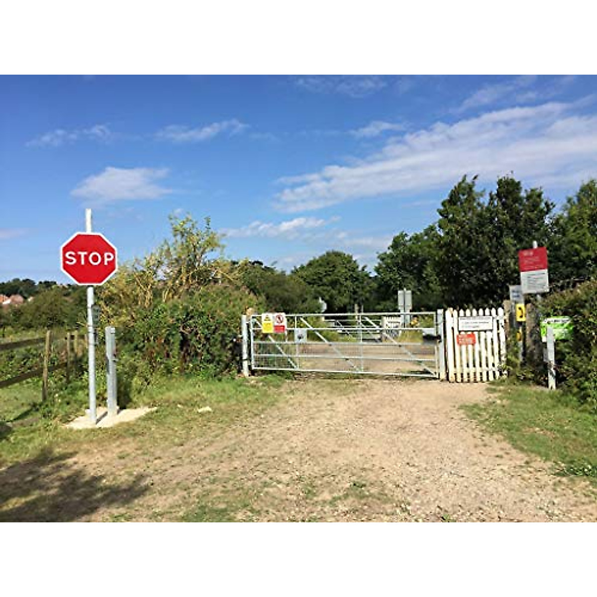 Enjoyist Large Stop Sign Street Slow Warning Reflective Signs 24"x 24" 40 Mil Rust Free Aluminum Sign, UV Protected and Weatherproof