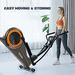 Niceday Elliptical Machine, Cross Trainer with Hyper-Quiet Magnetic Driving System, 16 Resistance Levels, 400LB Weight Limit