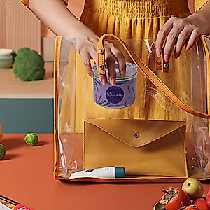 LUXMASA Essential Oil Infused Natural Soy Wax Scented Massage Oil Candle for Home SPA and Relax (Lavender, 6.35OZ)