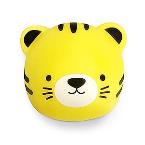 SomeShine Kids Night Light - Detachable Tiger Wall and Desk Kawaii Lamp with Mount, Touch Operation, 1 Hour Auto-Off Timer, and Adjustable Brightness, Safe and Durable Nursery Night Light for Kids