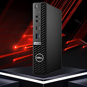 Dell OptiPlex 7080 XE Mini PC Business Desktop, Intel Core i5-10500T Processor, 16GB DDR4 RAM, 512GB PCIe SSD, Wi-Fi 6, Bluetooth 5.1, Ethernet, Windows 11 Pro, Black