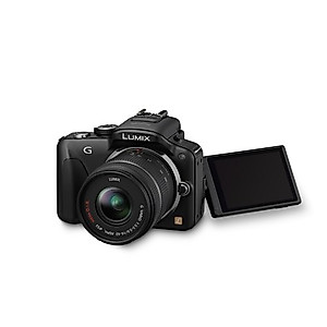Panasonic LUMIX DMC-G3 16 MP Micro Four-Thirds Interchangeable Lens Camera with 3-Inch Free-Angle Touch-Screen LCD and 14-42mm Lumix G VARIO f/3.5-5.6 Lens