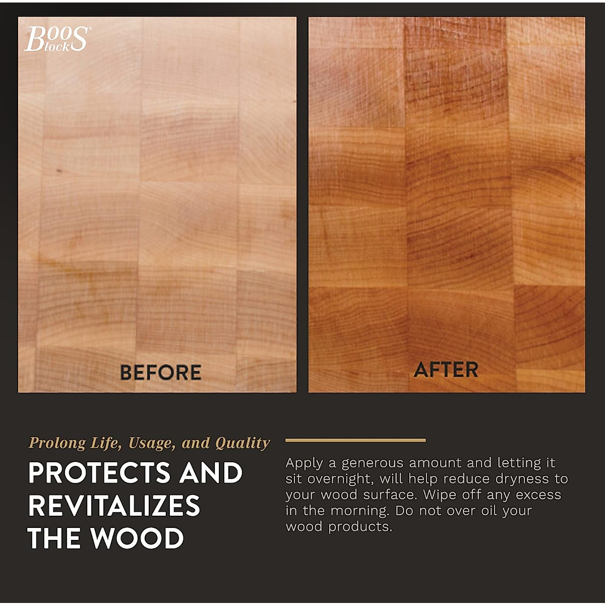 John Boos MYSB Mystery Butcher Block Oil, 16 Ounce Bottle