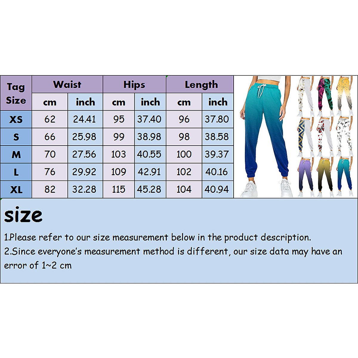Bblulu Women's Drawstring Waist Sweatpants Fashion Butterfly Print Casual Jogger Pants with Pocket Relaxed Fit Lounge Trouser