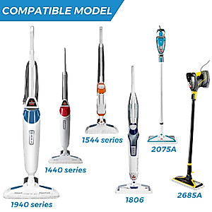 F Flammi Steam Mop Replacement Pads for Bissell Powerfresh 1940 1806 1440 1544 2685A 2075A 19402 19404 19408 1940A 1940Q 1940T 1940W Steam Mop, Part# 5938