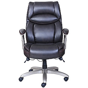 Serta Smart Layers Jennings Super Task Big And Tall Chair, Brown