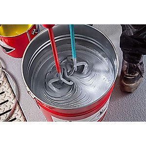 COLLOMIX Universal Mixing Paddles - MKD Series 8.3" Double Mud Mixer Drill Bit Set also for Concrete, Mortar, Epoxy and All Other Materials & HEXAFIX connection - MKD140HF