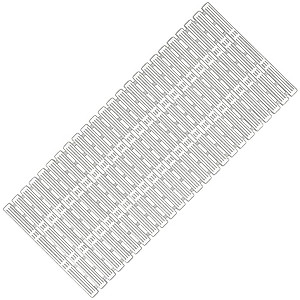 Qidordour Bathtub Mat Non Slip Shower Mats, 35.4 x 15.7 Inch Long Soft Bath Tub Mat with Suction Cups and Drainage Holes, Anti Slip Bath Mats for Tub Inside Shower Stall Tray Bathroom Floor,Light Grey