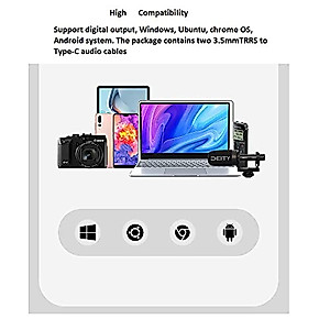 Deity Microphone V-Mic D4,Professional External Camera Video Microphones,Shotgun Mic with Shock Mount Supports USB-C Digital Output for PCs for Cameras Recorders Smartphones Laptops and Tablets