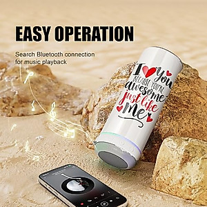 Icesip 12 Pack Music Speaker Tumbler, 20 oz Sublimation Tumbler Skinny Straight Double Wall Cup with Straw Lid & USB Charging Cable 6 Colors