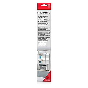 Frigidaire 18FFRACP01 Air Conditioner Side Panels, Adjustable, 1 Count, Off-White