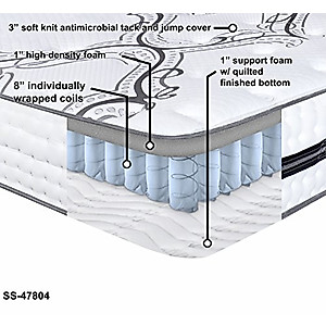 Spectra Orthopedic Mattress Select 12 Inch Extra Firm Quilted-top Pocketed Coil Mattress