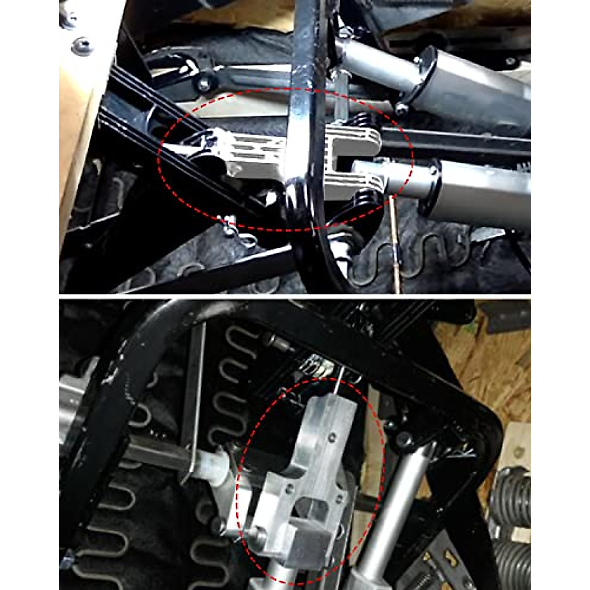 Vaticas Metal Toggle Drive Connector Fits La-Z-Boy/Lazyboy Power Recliners, Metal Drive Toggle Bracket Replacement Parts Fits for All L-Z-Boy Recliners