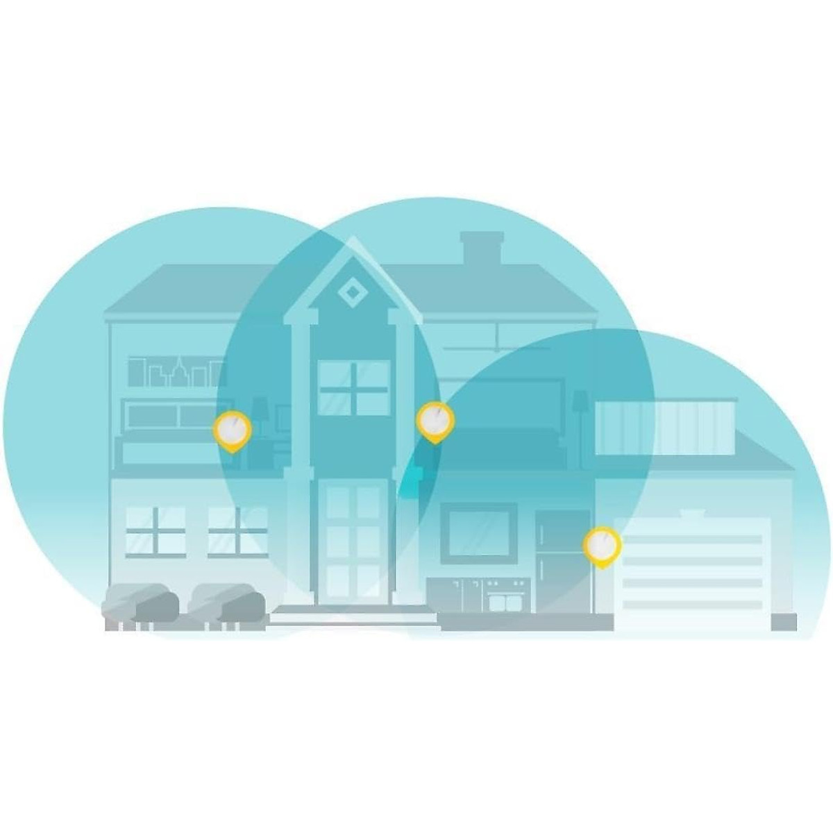 TP-Link Deco Mesh WiFi System(Deco M5) –Up to 5,500 sq. ft. Whole Home Coverage and 100+ Devices,WiFi Router/Extender Replacement, Anitivirus, 3-pack