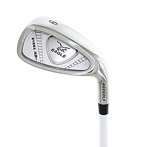 Junior Eagle Graphite Golf Clubs Set for Boys & Girls 9-12yrs: wDriver, Utility Club, Mid &, Short Irons, Putter and Two Head Covers