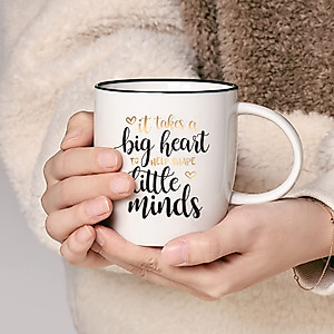 CARAKNOTS Teacher Appreciation Gifts for Women Teacher Gifts Teacher Tumbler Teacher Coffee Mug 13 OZ Set of 2 Teacher gifts in Bulk Teacher Wine Tumbler 12 OZ