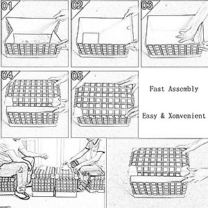 DANADESK Foldable Rectangular Storage Ottoman Footstool, Leather Shoes Bench Storage Bench Chest with Memory Foam seat Footrest Stool -Green S