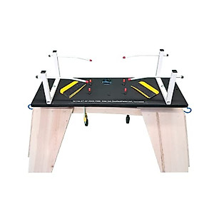 Freestanding 30-Door Dry Rack & Rotating Spray Stand